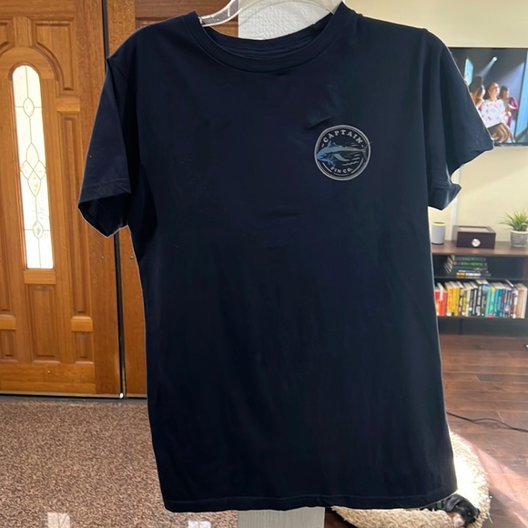 captain fin company | Shirts | Used Captain Fin Adult Small Blue | Poshmark